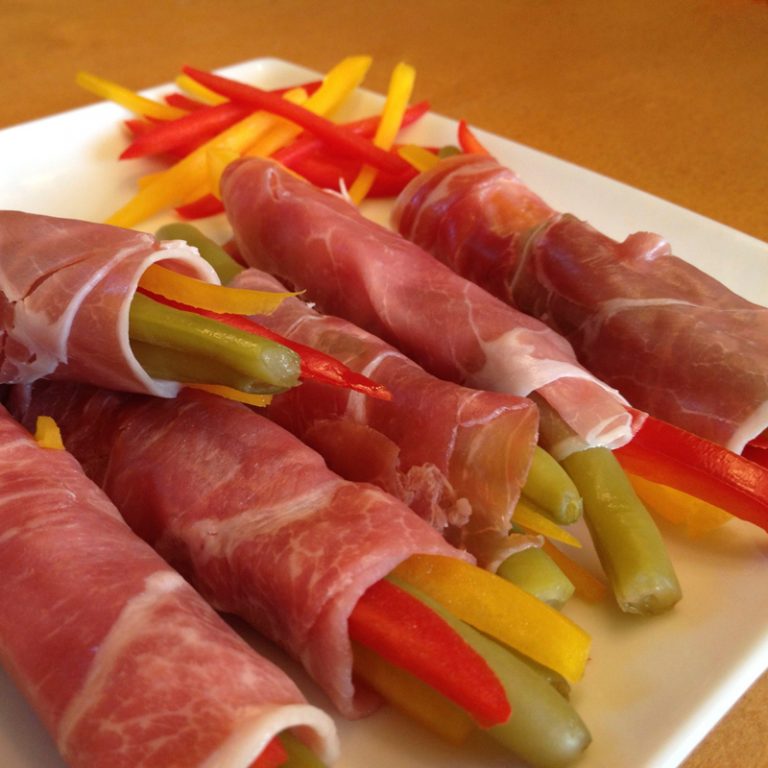 Prosciutto Wrapped Beans – Bolder Beans