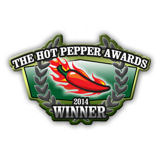 8th Annual Hot Pepper Awards 2nd Place Bolder Beans Hot - Bolder Beans