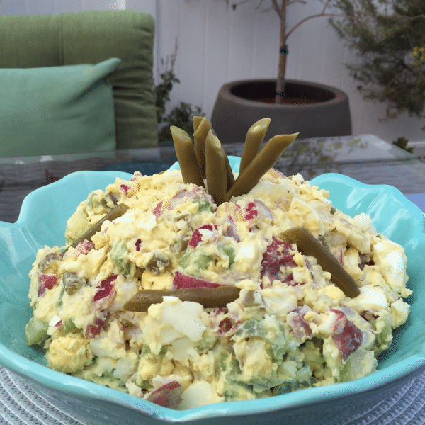 Lip Smackin’ and Sometimes Tummy Rubbin’ Potato Salad – Bolder Beans